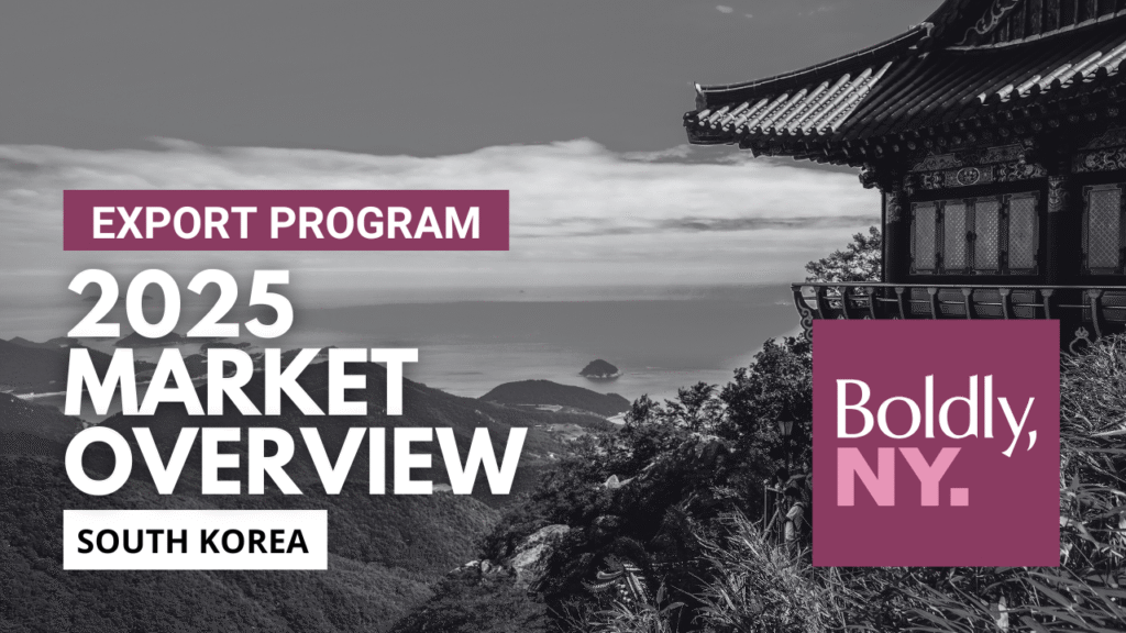 New York Wines Export Program: South Korea Market Overview – New York Wines